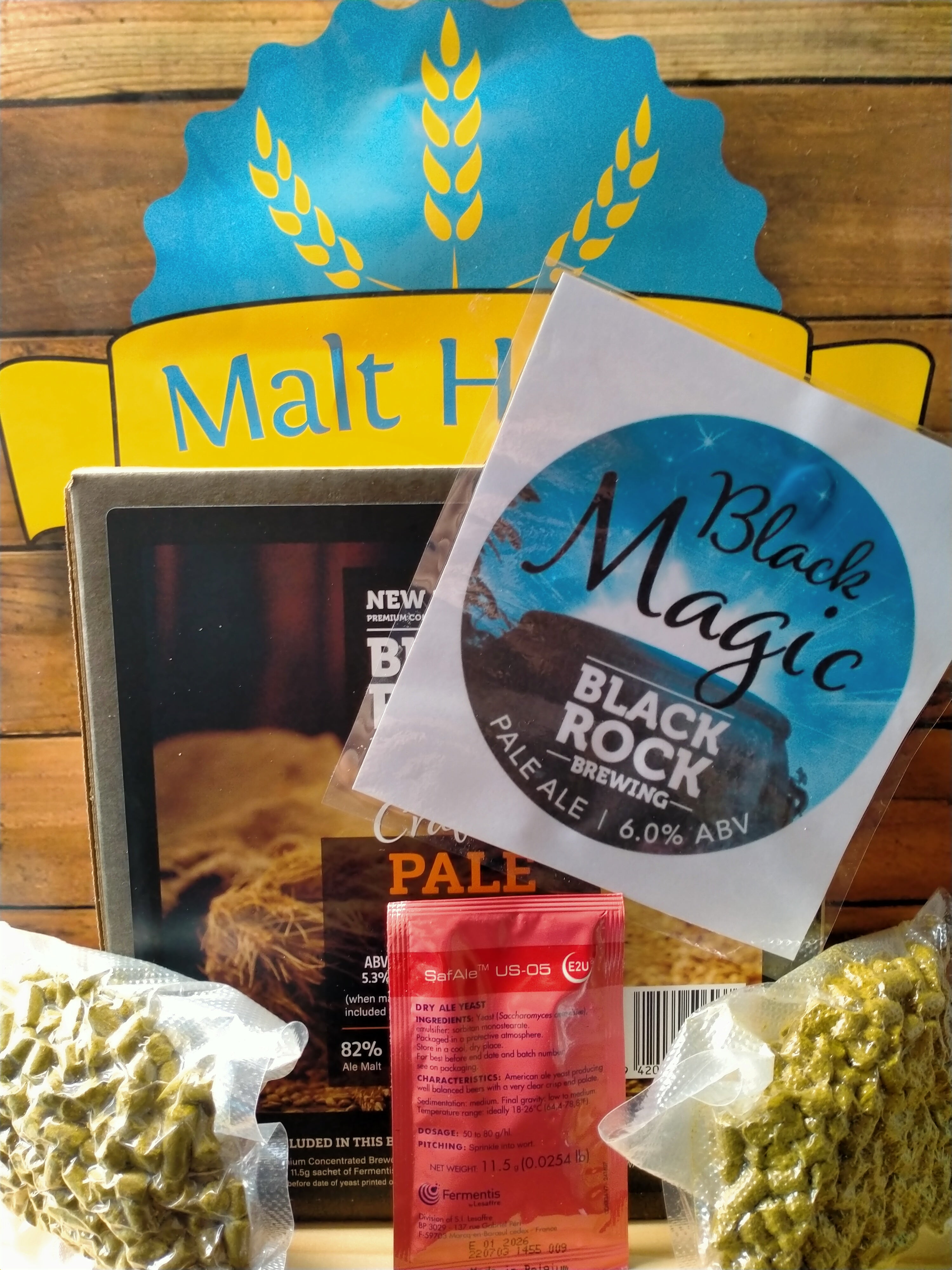 Black Rock Black Magic Pale Ale Kit – Dunedin Malt House