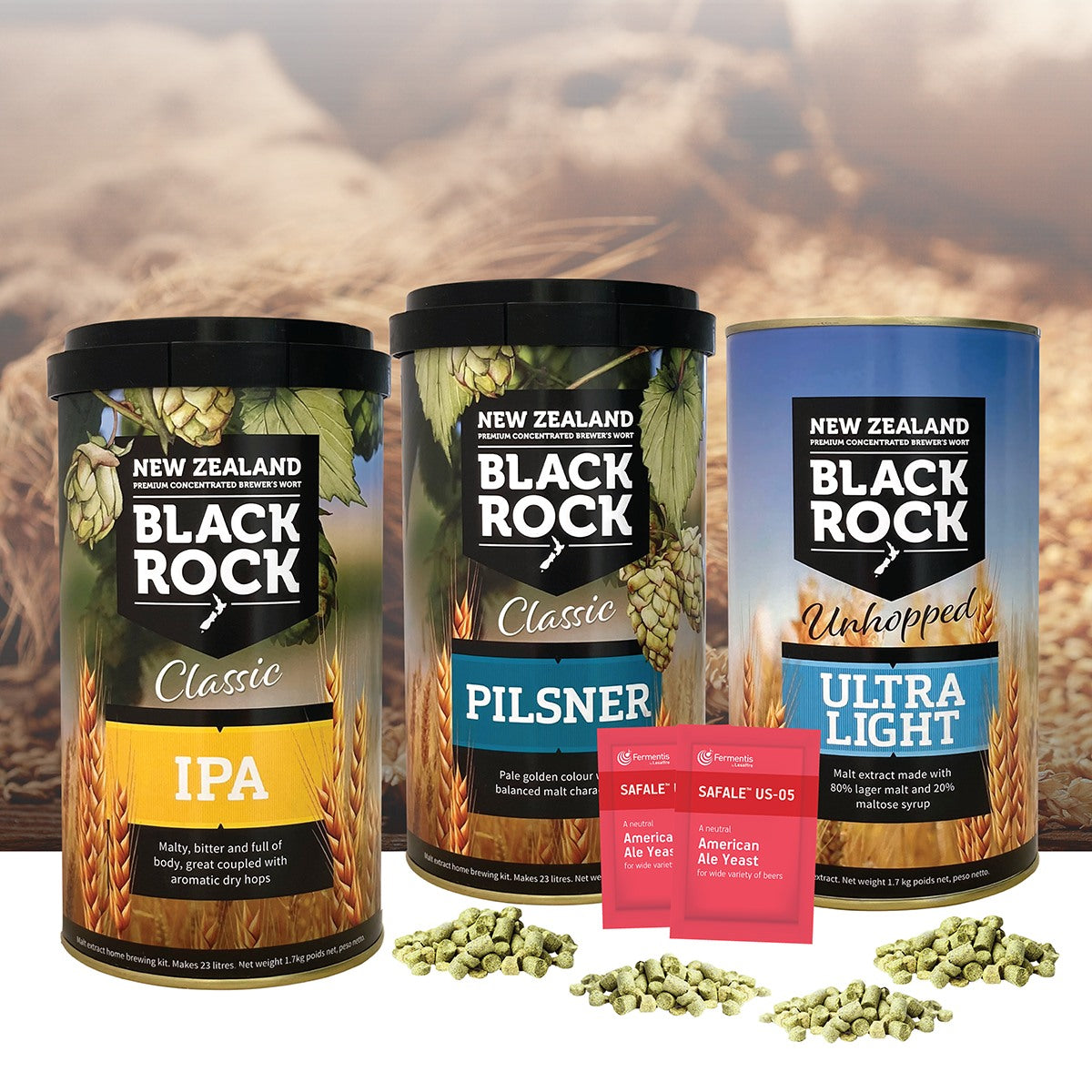 Black Rock Double IPA Recipe Kit – Dunedin Malt House