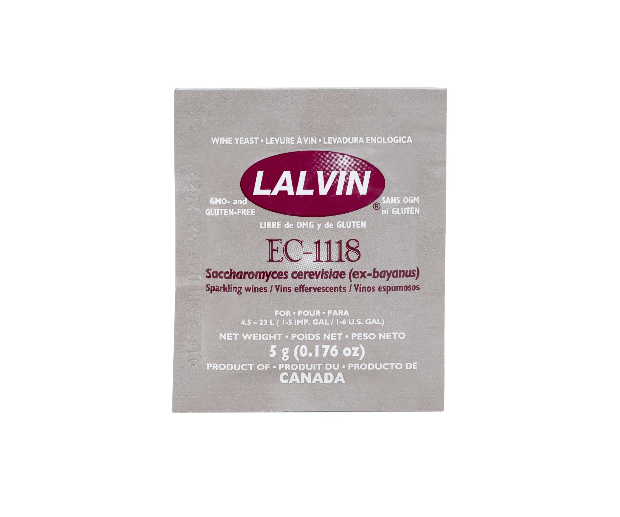 Lalvin EC1118™ Yeast (12g) – Dunedin Malt House